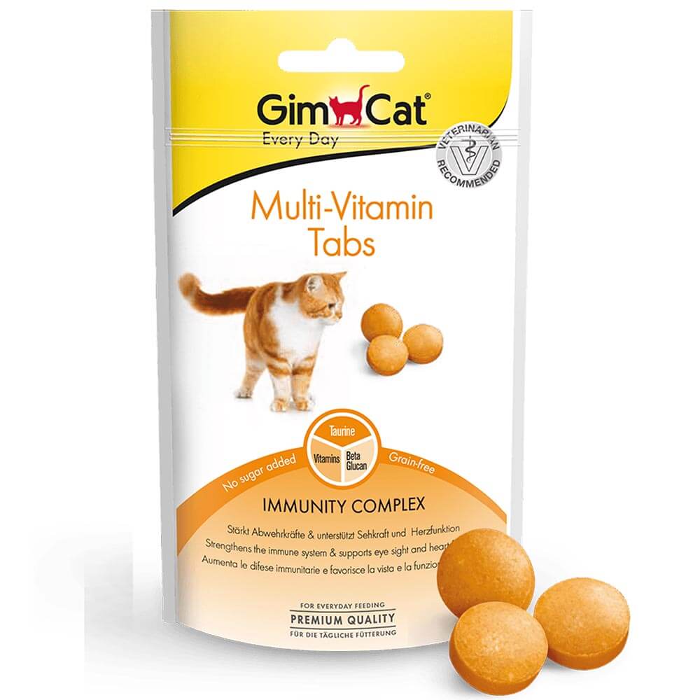 مشخصات، قیمت و خرید قرص مولتی ویتامین گربه جیم کت مدل Multi-Vitamin ...