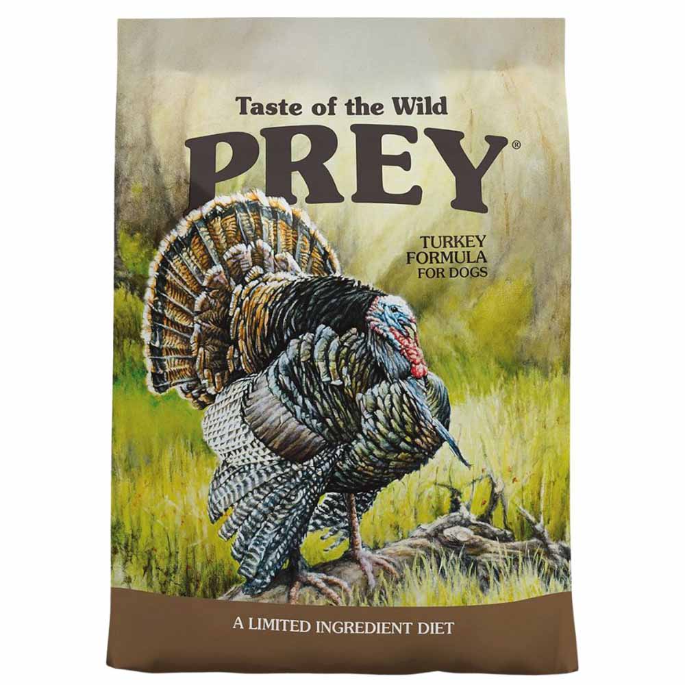 مشخصات، قیمت و خرید غذای خشک سگ تیست آو د وایلد مدل Prey طعم بوقلمون ...